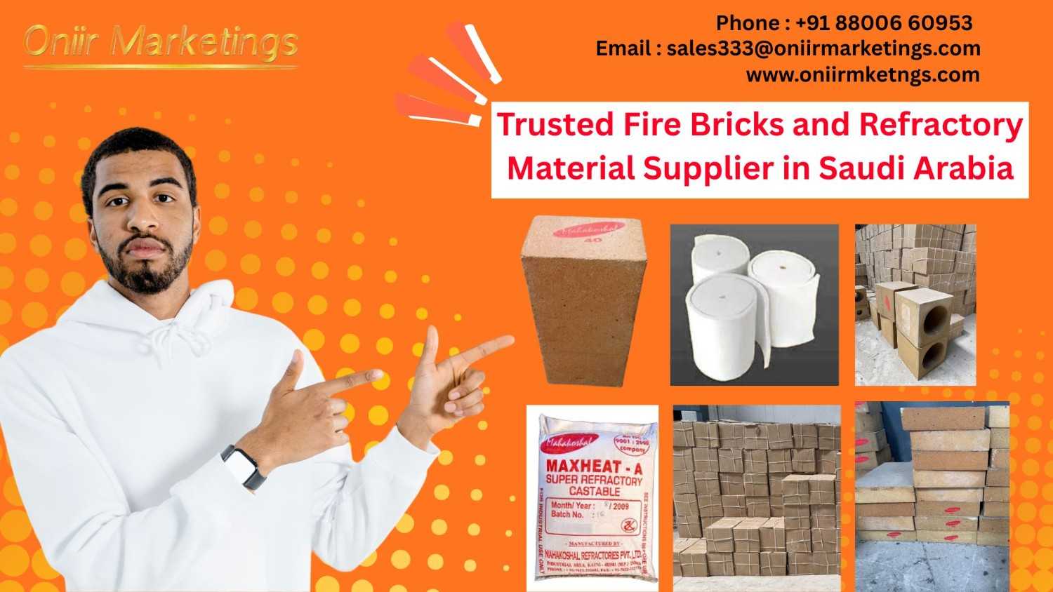 Fire Bricks & Refractory Materials Supplier in Saudi Arabia
